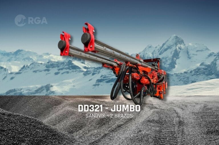 Jumbo Sandvik 2 Brazos DD321 | RGA Maquinarias Perú