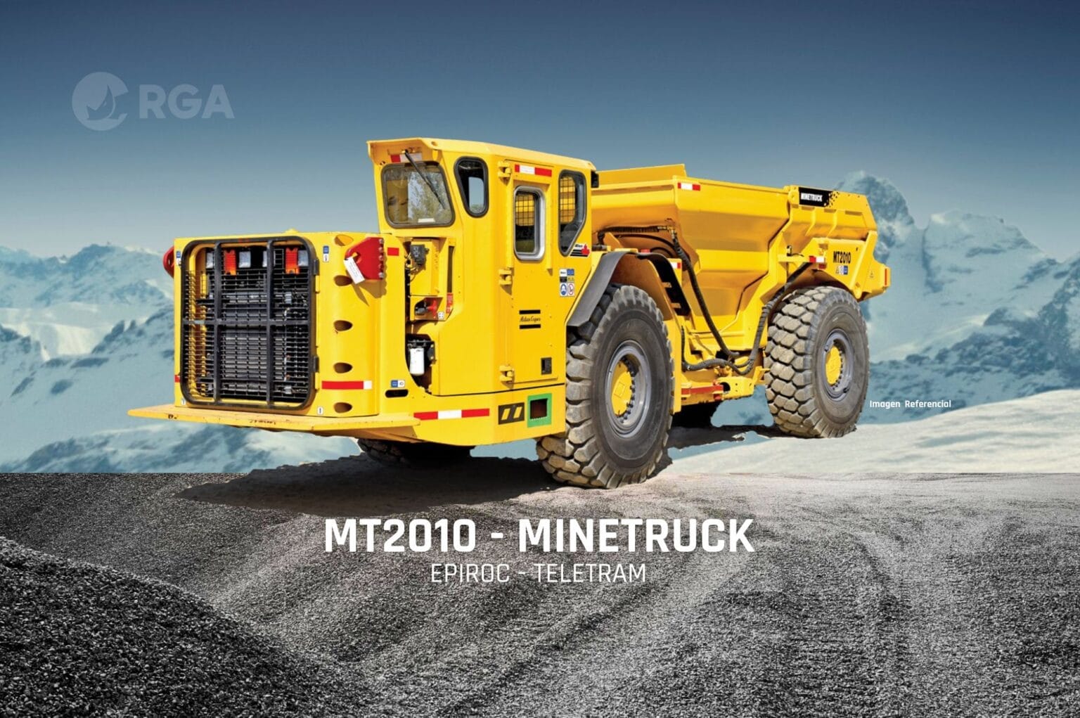 Atlas Copco MT2010 Ejector RGA Maquinarias Per 