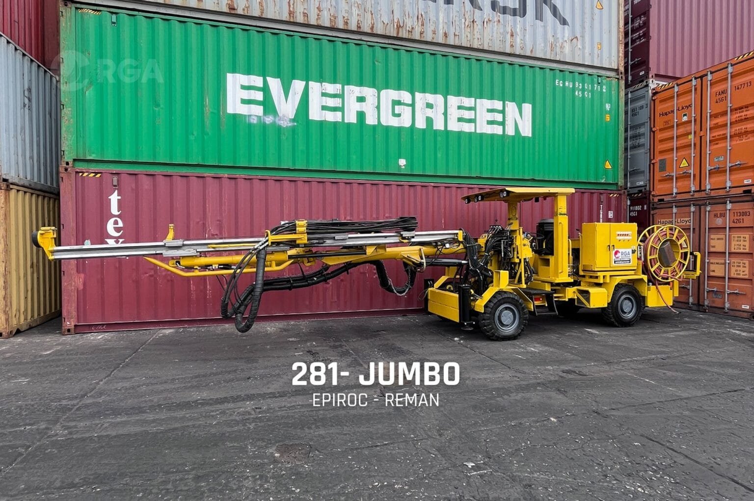 Jumbo Sandvik 2 Brazos DD321 | RGA Maquinarias Perú